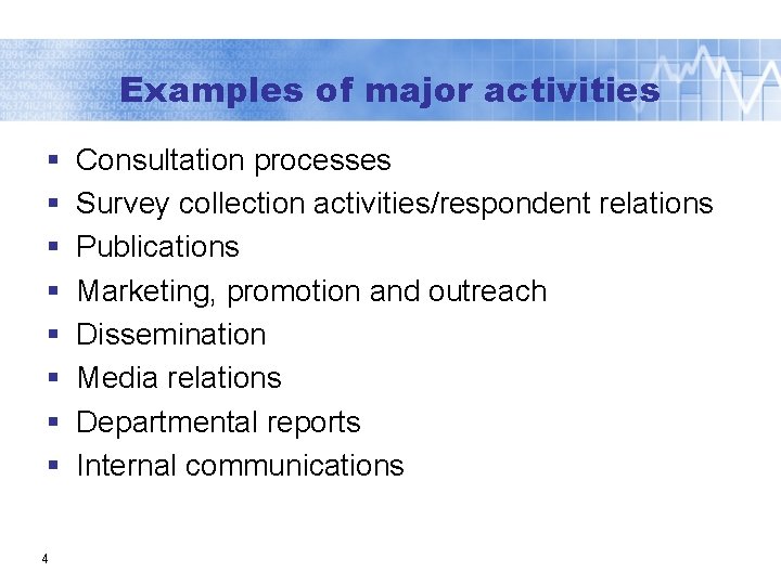 Building a Corporate Strategic Communications Plan Agencywide Consultations