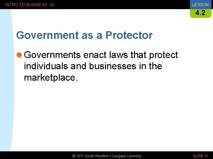 LESSON 4 1 INTERNATIONAL BUSINESS GOALS l Explain