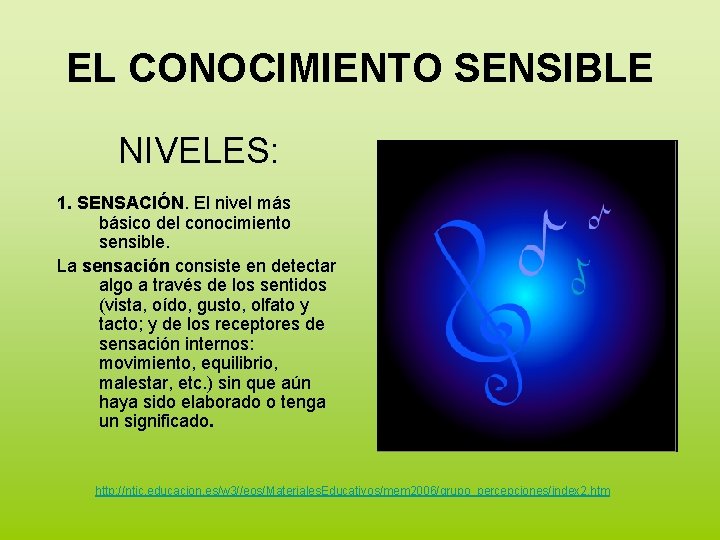 ELCONOCIMIENTO Definicin Intuicin Elementos Formas Deduccin sensacin ...