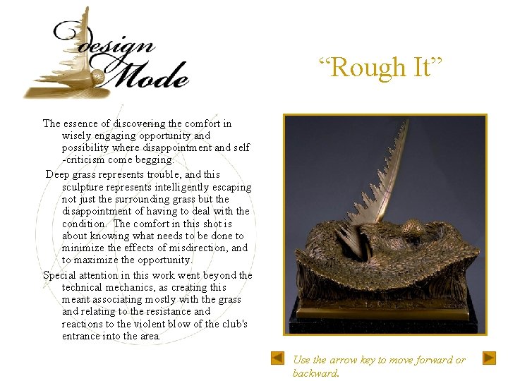 Bronze Golf Sculptures Design Modes Stephen L Mellinger