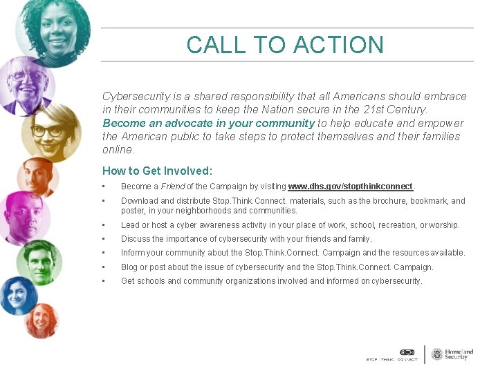 STOP THINK CONNECT NATIONAL CYBERSECURITY AWARENESS CAMPAIGN FAMILIES