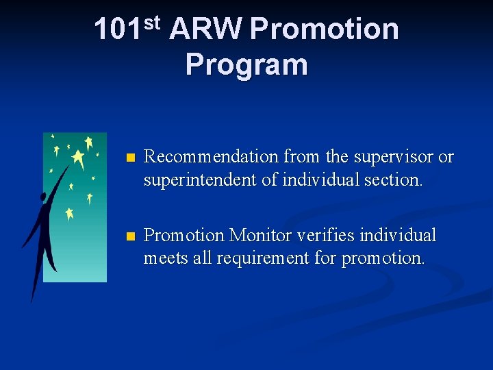 101 st Enlisted All Call Promotion Briefing Standard