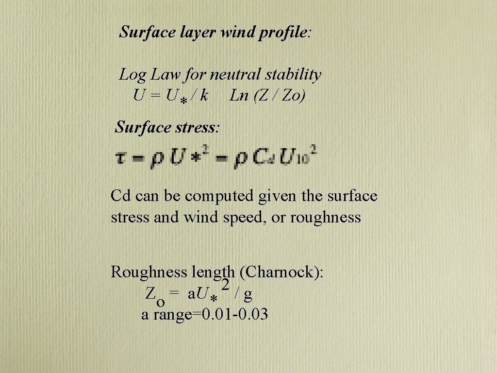 Marine wind profiles and drag coefficient behavior in