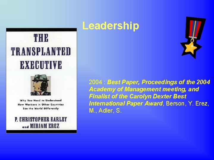 The Israel Prize winner 2005 Prof Miriam Erez