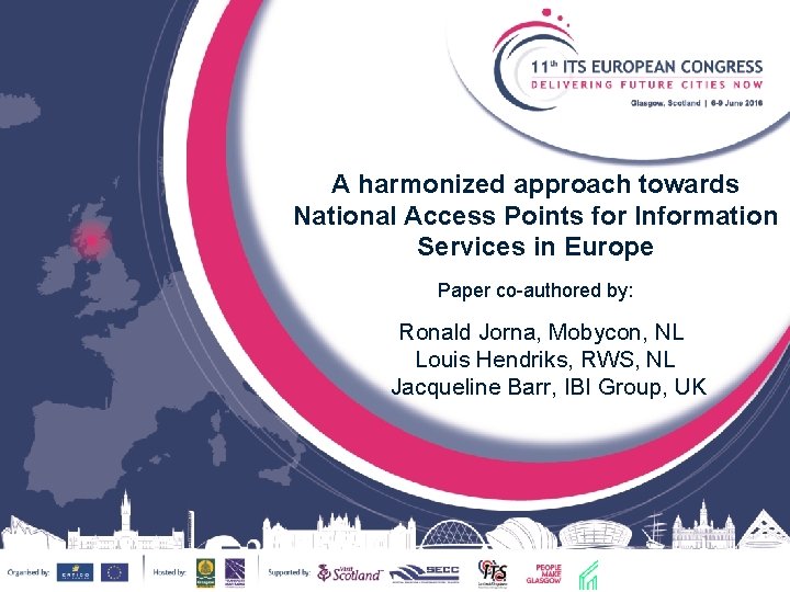A harmonized approach towards National Access Points for