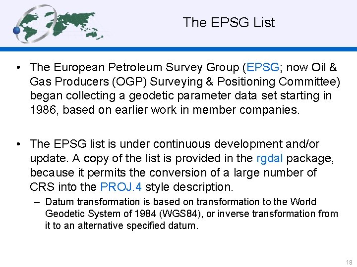 GIS in the Sciences ERTH 4750 38031 Interfacing