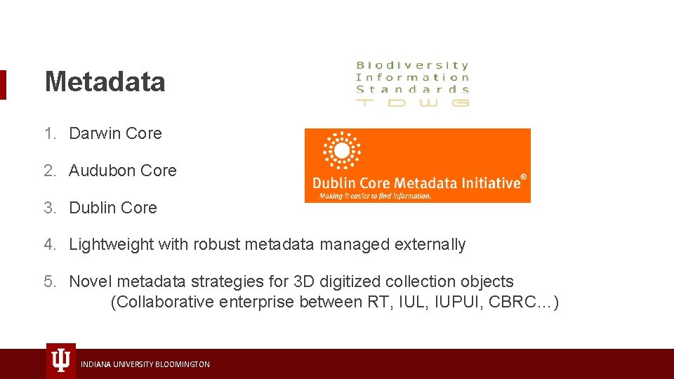 dlbb IU Libraries and the Center for Biological