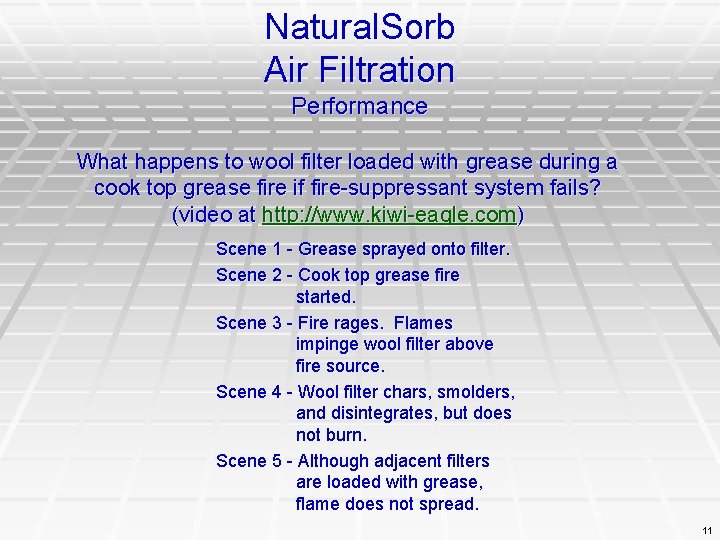 Natural Sorb Air Filtration Cook Line Vent System