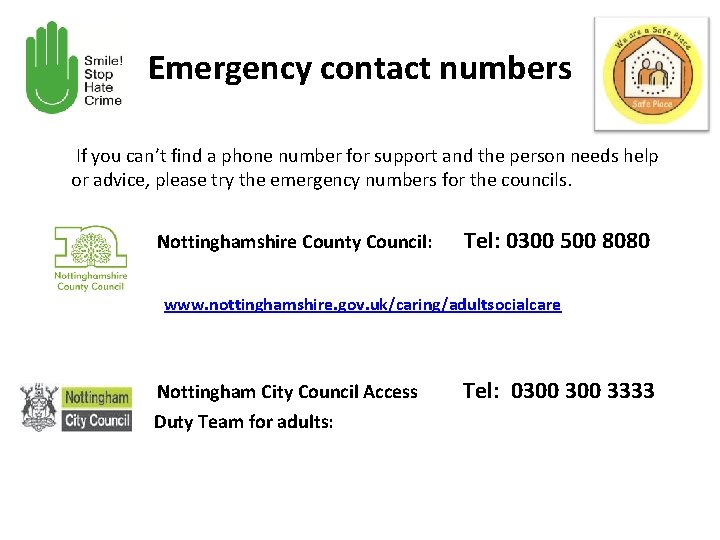 Safe Places Scheme What is Safe Places If