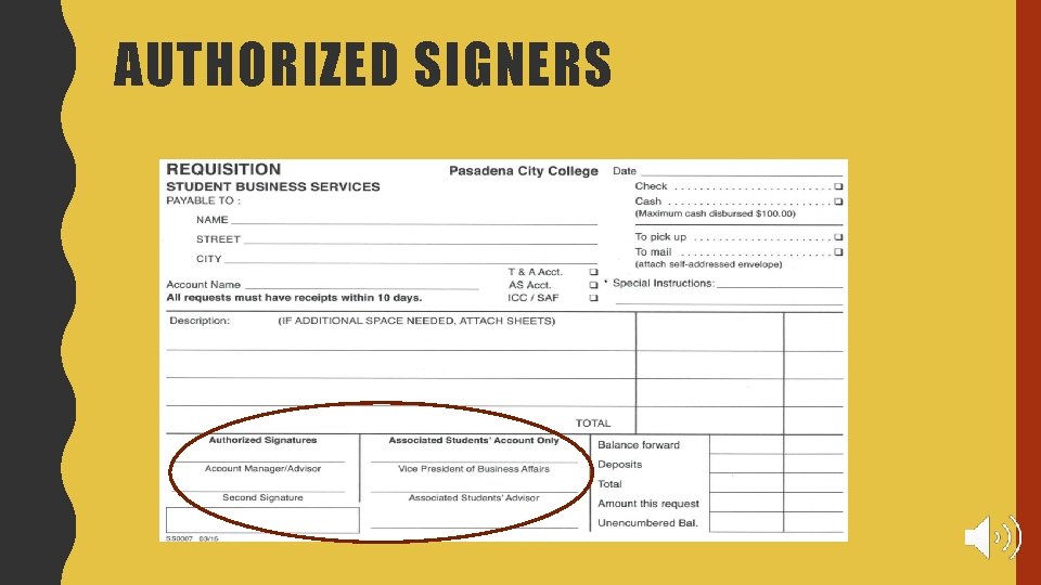 HOW TO USE A REQUISITION FORM FOR REIMBURSEMENT
