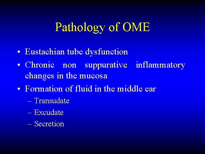 Objectives Present the pathology clinical presentation and management