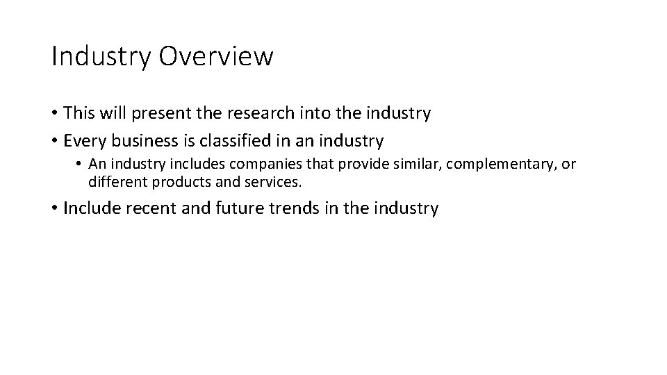 Parts of a Business Plan There are 16