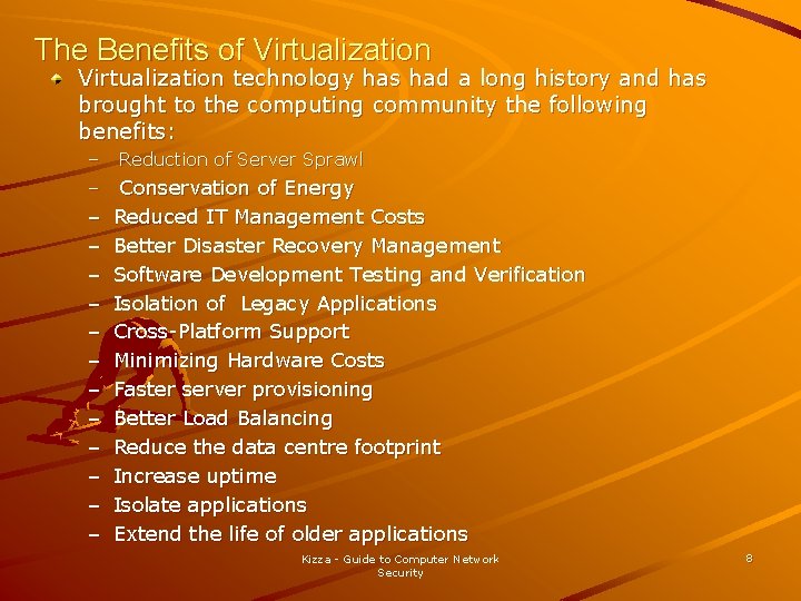 Chapter 22 Virtualization Security Guide to Computer Network
