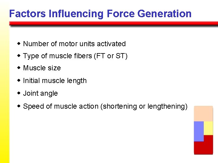 MUSCLES AND HOW THEY MOVE Learning Objectives w