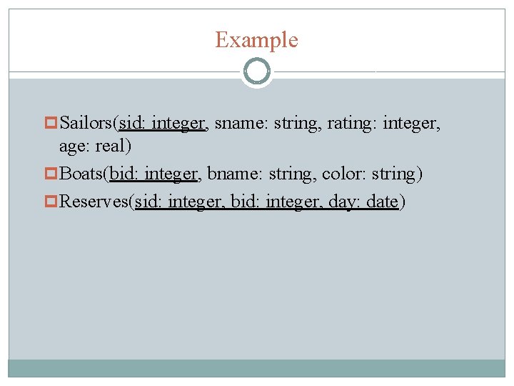 ER Model to Relational Model p Entity Translation