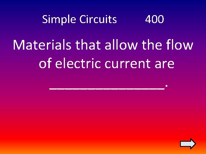 Magnetism and Electricity 1 3 Jeopardy Magnetism Simple