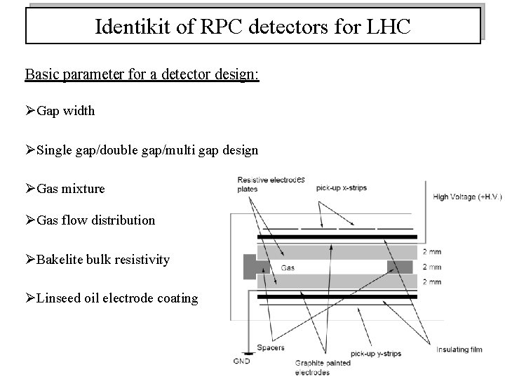 The Resistive Plate Chamber detectors at the Large