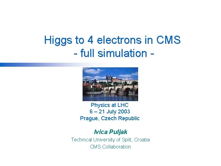 Higgs to 4 electrons in CMS full simulation