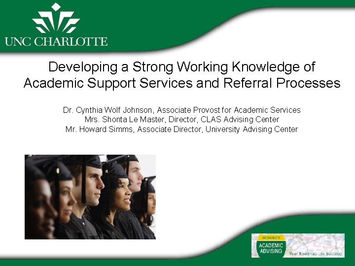 Developing a Strong Working Knowledge of Academic Support