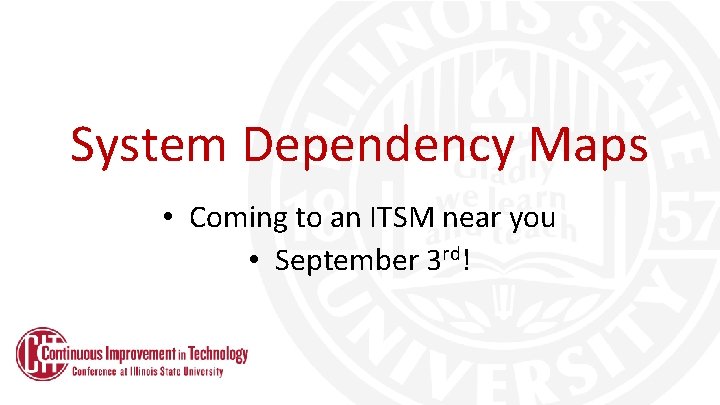 System Dependency Maps Coming to an ITSM near