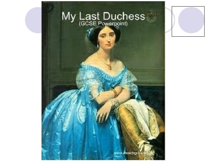 Robert Browning and His Dramatic Monologue The most