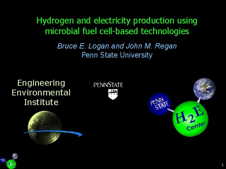 Hydrogen and electricity production using microbial fuel cellbased
