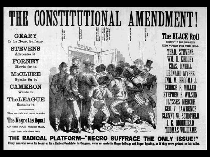 Civil War Reconstruction Redemption Gettysburg Buffalo Soldier The