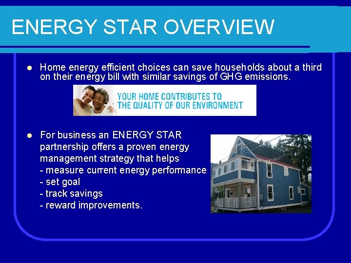U S Environmental Protection Agency ENERGY STAR Program