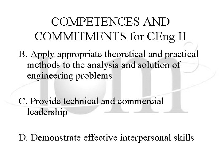 INSTITUTE OF MATERIALS MINERALS AND MINING SARAH BOAD