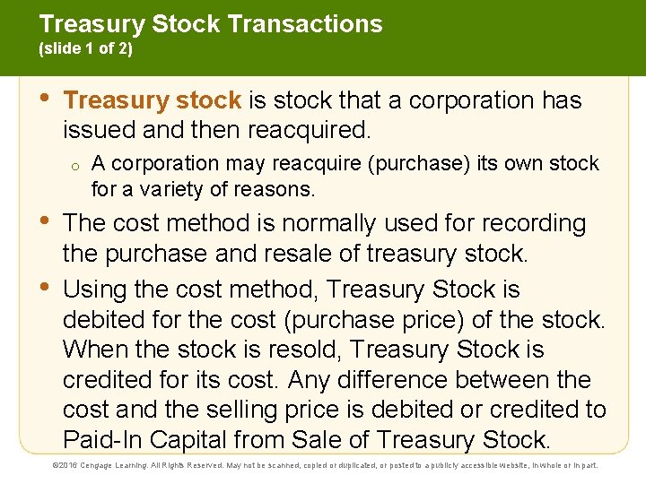 CHAPTER 13 Corporations Organization Stock Transactions and Dividends