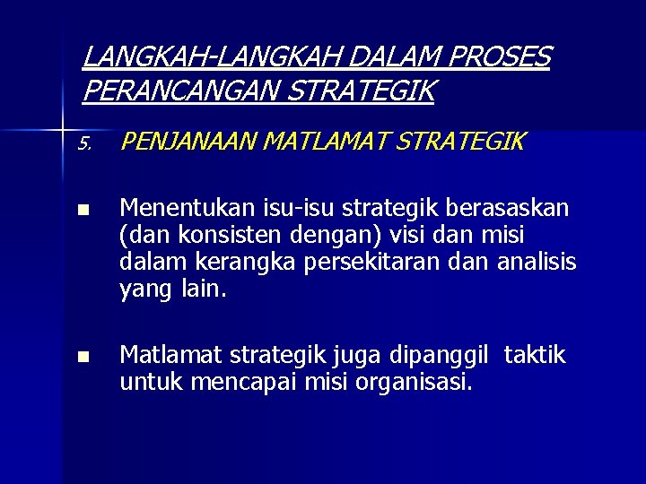 PLAN STRATEGIK PUSAT SUMBER SEKOLAH OLEH Azmi Bin