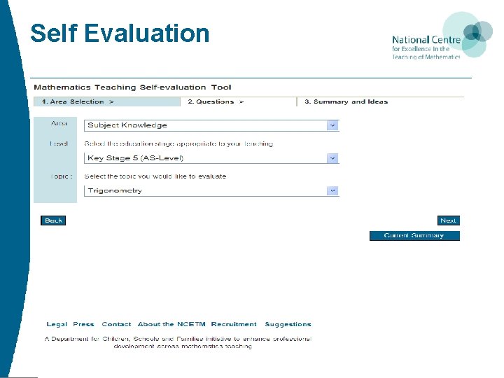 Promoting effective learning of mathematics a national perspective