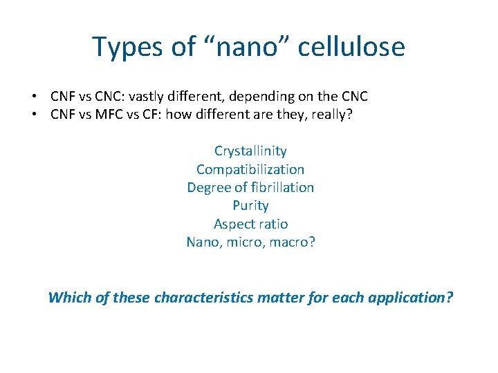 Nanocellulose Technology Applications and Markets PRESENTED BY Jack