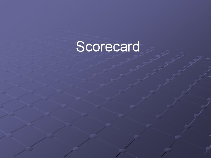 Scorecard BEE Weight Elements Ownership 20 Indicator Weighting