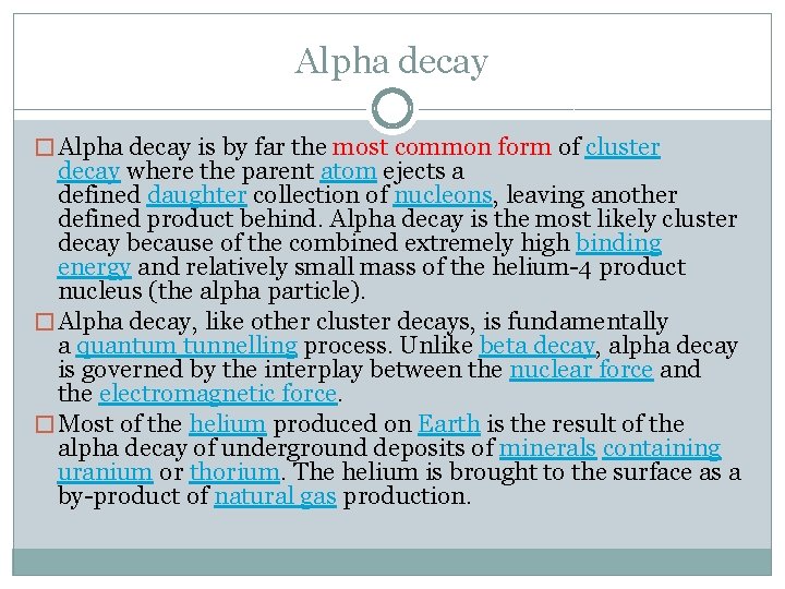 Types of Radiation Electromagnetic Spectrum Gamma rays MIR