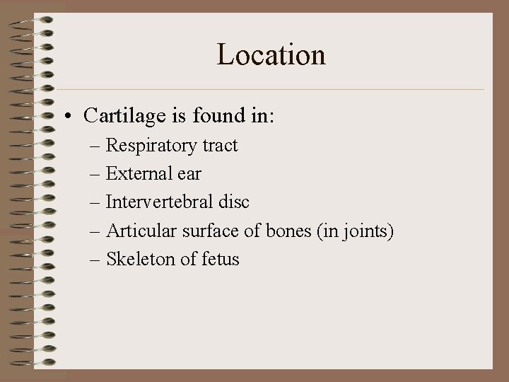 Cartilage Dr Ahmad AlTaib Written by Albara Marwa