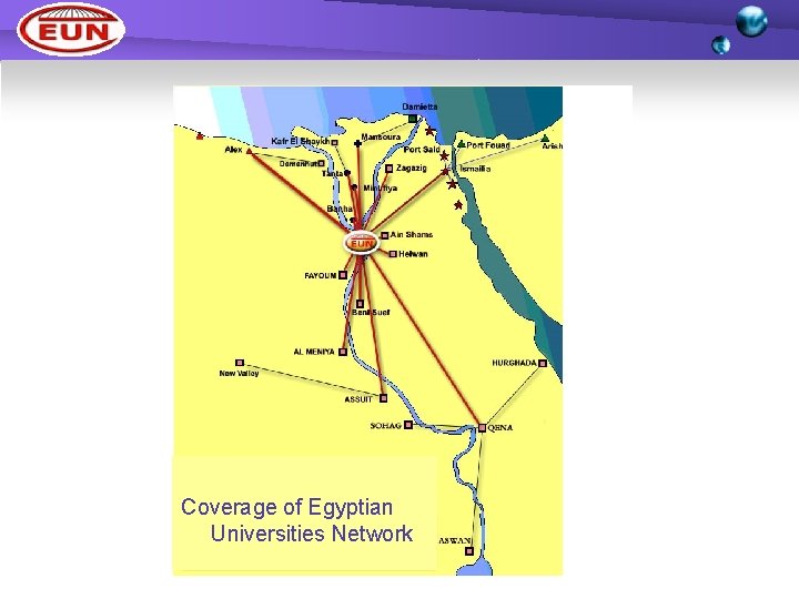 Egyptian Universities Network Since 1987 the Egyptian Universities
