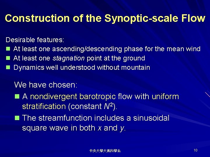Transient Mountain Waves in an Evolving SynopticScale Flow