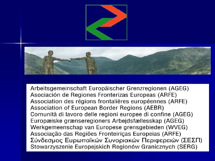 DG REGIO Seminar Territorial Cooperation and Territorial Cohesion