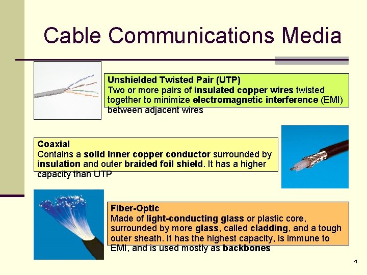 TECHNOLOGY GUIDE 4 Basics of Telecommunications and Networks
