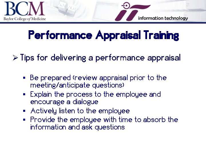 Evaluating IT Professionals Through ValuesBased Performance Appraisal ...