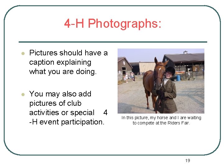 How to Complete Your 4 H Record Book