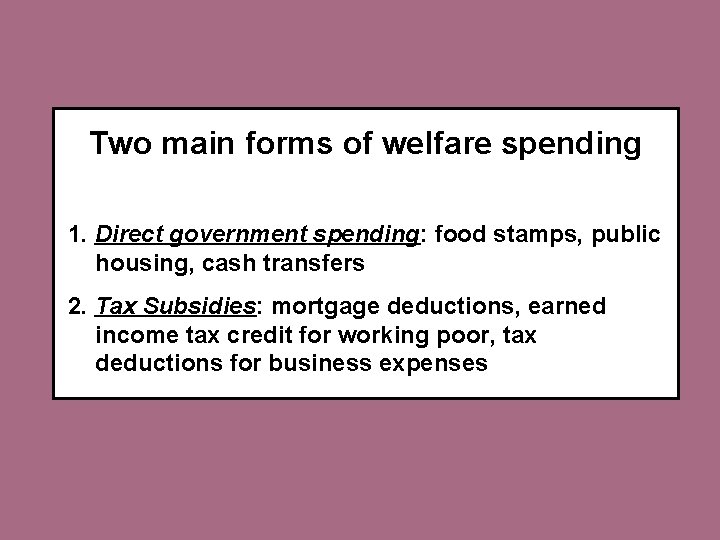 Lecture 15 October 25 2012 Solutions to Poverty