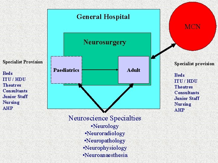 Criteria for Model of Delivering Neurosurgery in Scotland