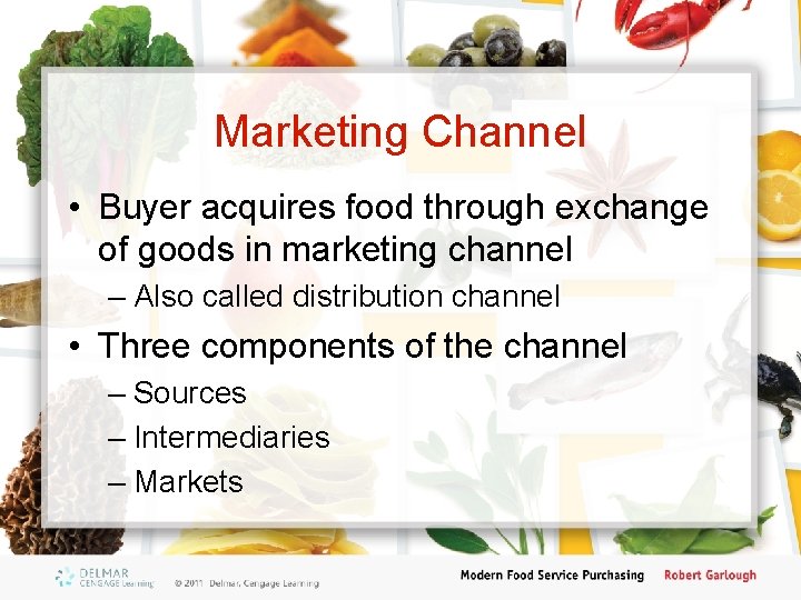 Food Laws and the Market and Distribution Systems
