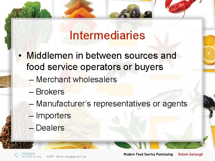 Food Laws and the Market and Distribution Systems