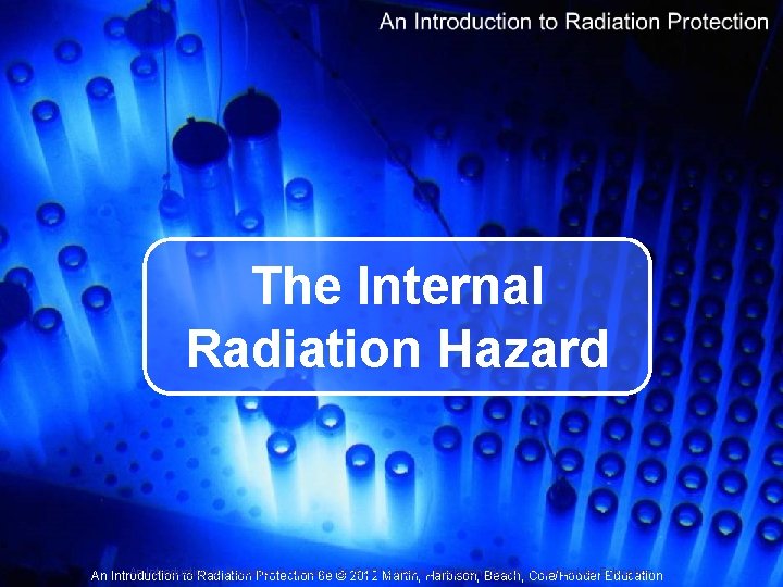 The Internal Radiation Hazard An Introduction to Radiation