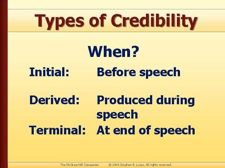 chapter 17 Methods of Persuasion The Mc GrawHill