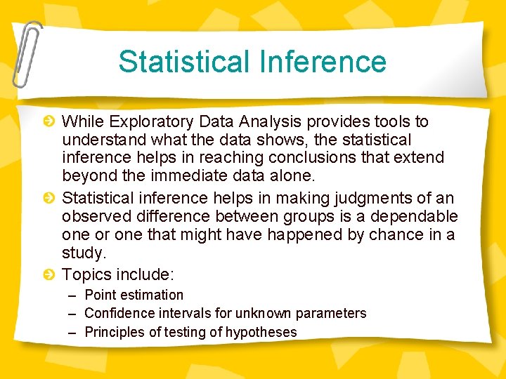 Overview G Jogesh Babu Probability theory Probability is
