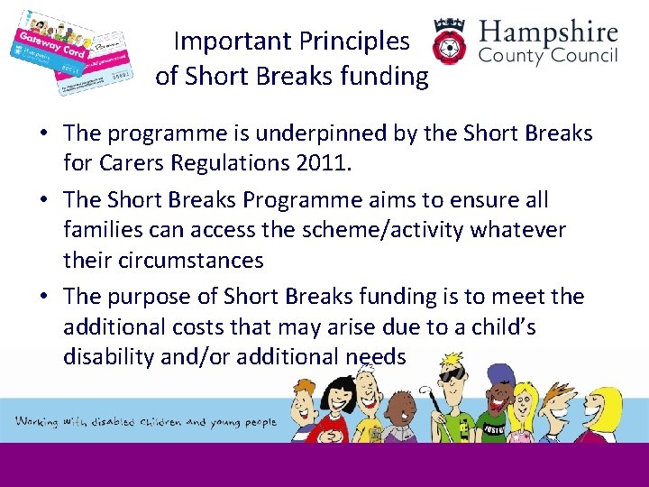 Short Breaks Activities for Disabled Children Supporting Families